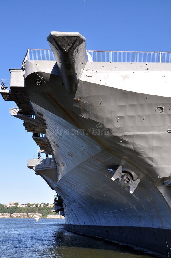 USS Intrepid stock photo. Image of vessel, states, stern - 26064794