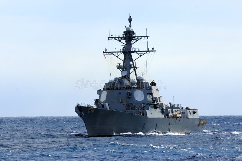 USS Nitze stock photo. Image of antennas, ship, patriotic - 70582512