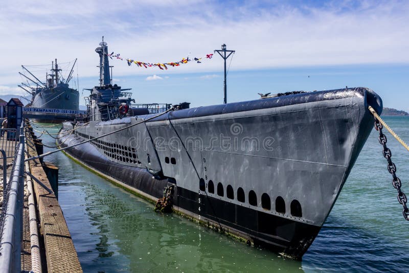 USS Pampanito Museum in San Francisco Editorial Photo - Image of naval ...