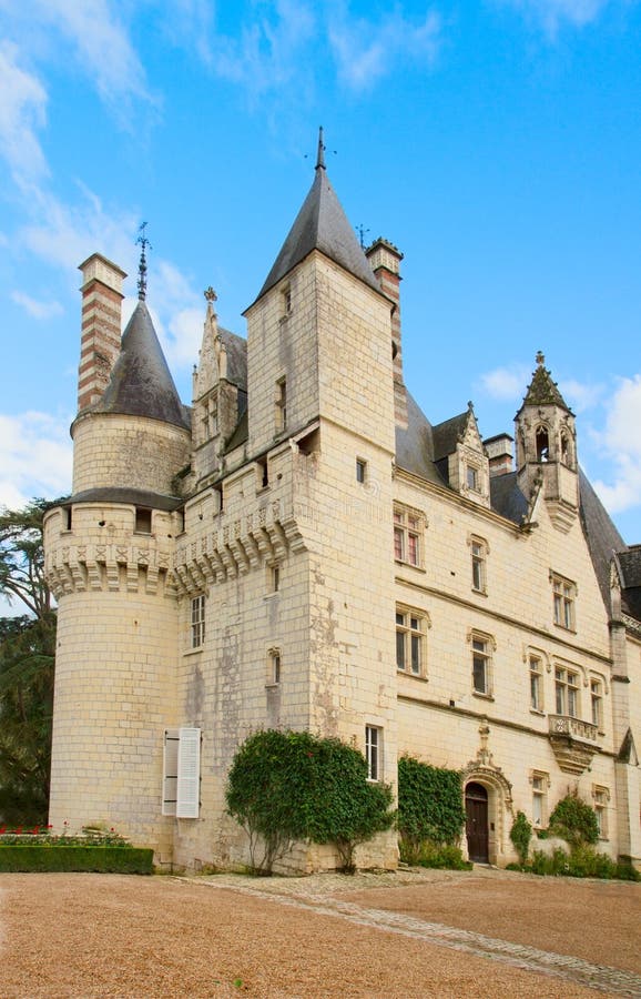 The chateau d Usse, France stock image. Image of europe - 37465057