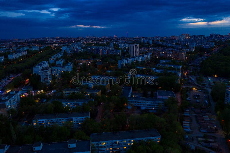 USSR city aerial stock photo. Image of view, road, ussr - 204325864