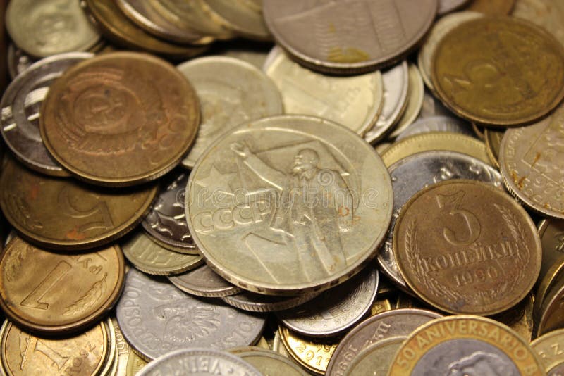 USSR money stock photo. Image of ussr, heap, life, cuprum - 49557304