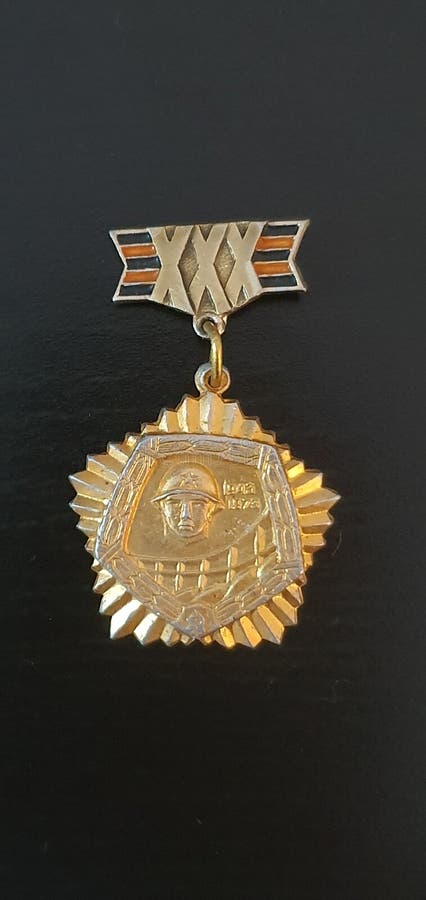 USSR World War II Soviet Medal Badges Stock Photo - Image of soviet ...