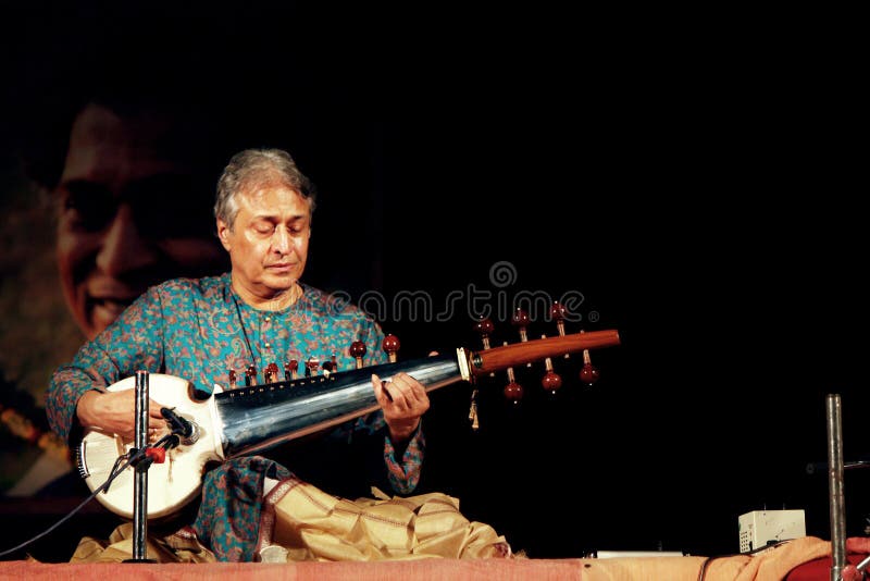 Ustaad Amjad Ali Khan S Concert at Konark Editorial Stock Photo - Image ...