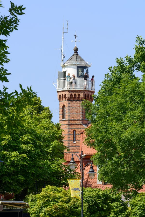 Ustka - Polen redaktionelles foto. Bild von polen, reise - 56647961