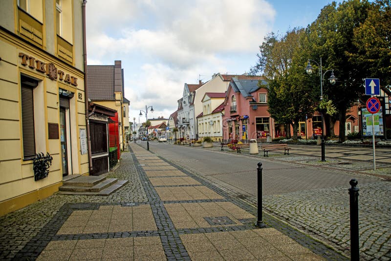 Ustka - Polen redaktionelles foto. Bild von polen, reise - 56647961