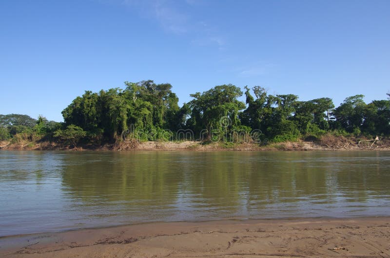 Usumacinta river stock photo. Image of chiapas, boat, central - 1010838