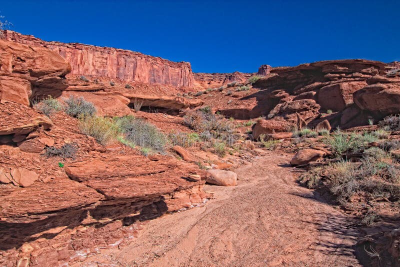 UT-Canyonlands Nati Pk-White Rim Road-Murphy Loop. Stock Photo - Image ...