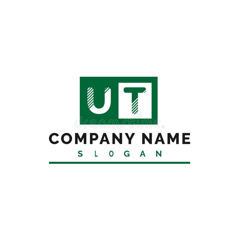 UT Logo Design. UT Letter Logo Vector Illustration - Vector Stock ...