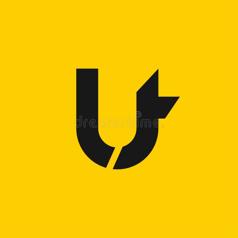 UT, TU, T, U Abstract Letters Logo. Luxury, Simple, Premium, and ...