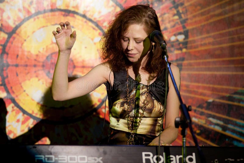 Uta - Russian rock singer editorial image. Image of festival - 13111860