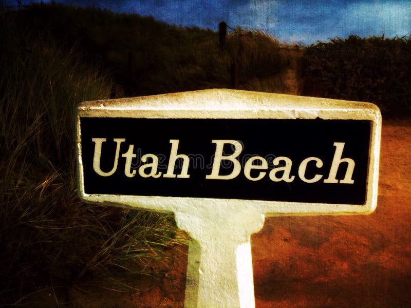 Utah Beach stock image. Image of beach, utah, dday, landmark - 48411347