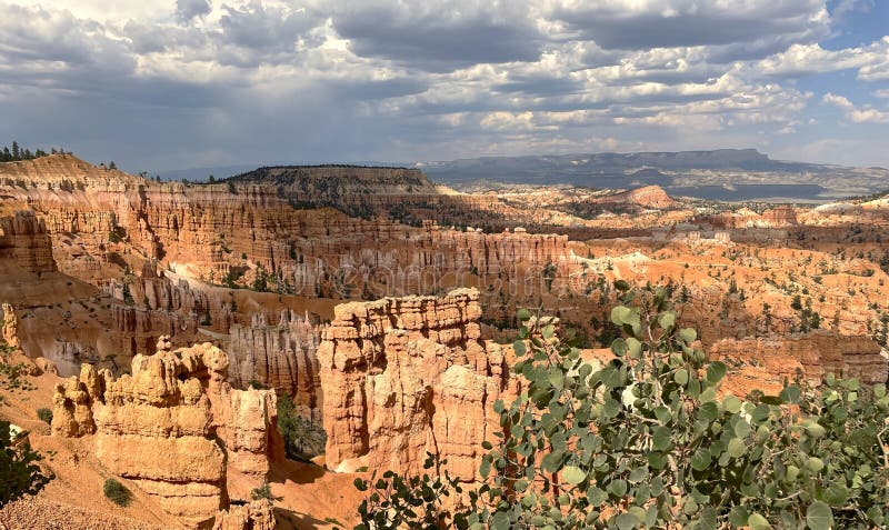 Utah Bryce Canyon National Park Scenic Scene Stock Photo - Image of ...