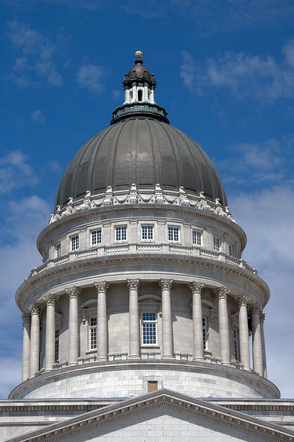 Utah Capitol Building Dome stock image. Image of building - 12221559