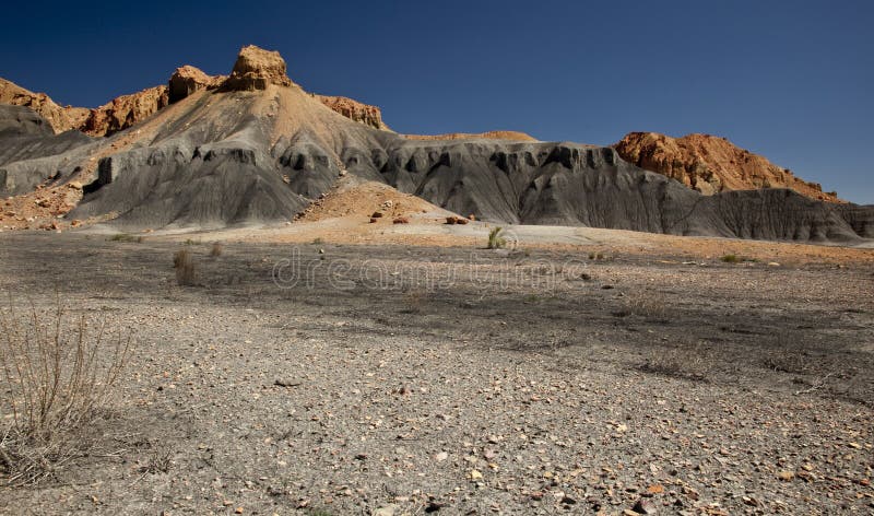 Utah Desert Badlands stock photo. Image of rafael, stone - 12156416
