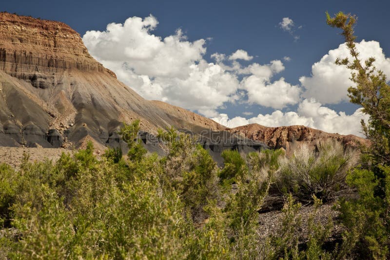 Utah Desert Badlands stock image. Image of stone, rugged - 13216707