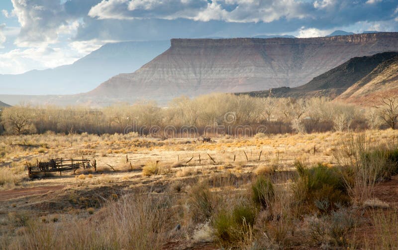 Utah Range Land stock photo. Image of bluff, rustic, range - 7946664