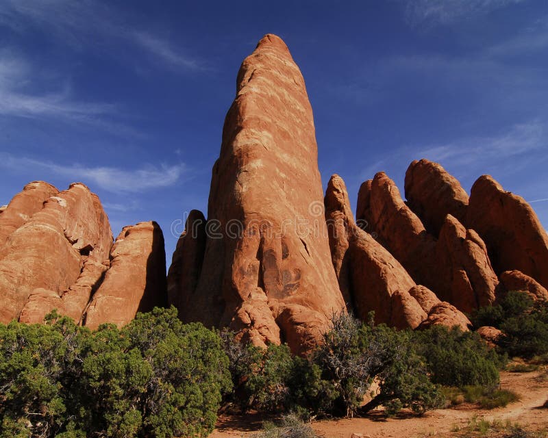 Utah red rocks stock image. Image of park, united, national - 9995181
