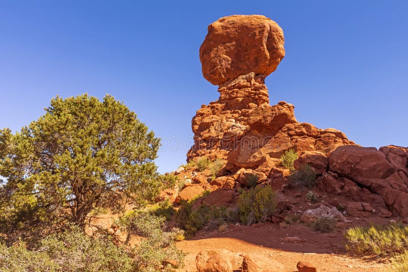 Utah Rock Formation stock image. Image of monument, landscape - 214407073