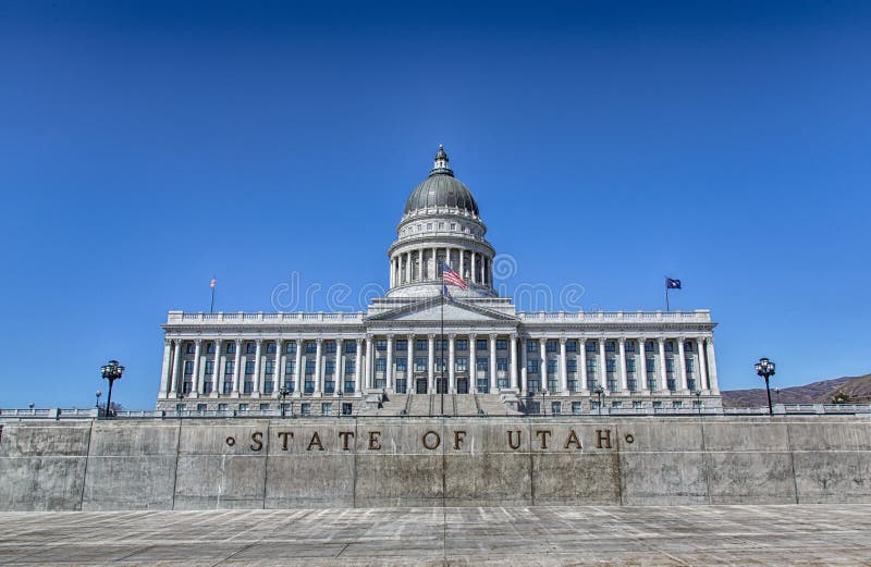 State of Utah Capital HDR editorial photo. Image of government - 30159086