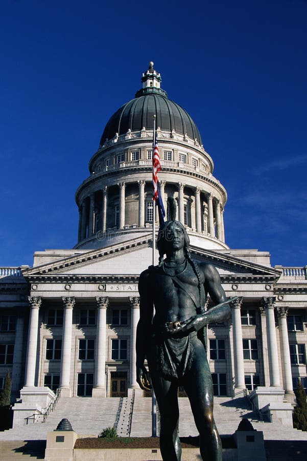 Utah State Capitol Building Stock Image - Image of city, government ...