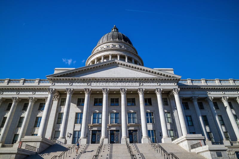 Utah State Capitol Building in Salt Lake City, USA Stock Photo - Image ...