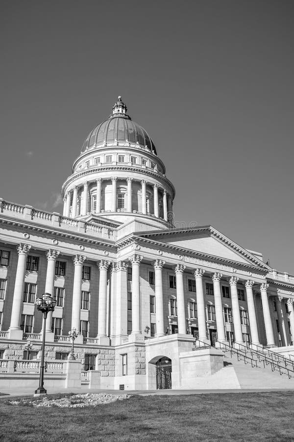 Utah State Capitol Building, Salt Lake City Stock Image - Image of ...