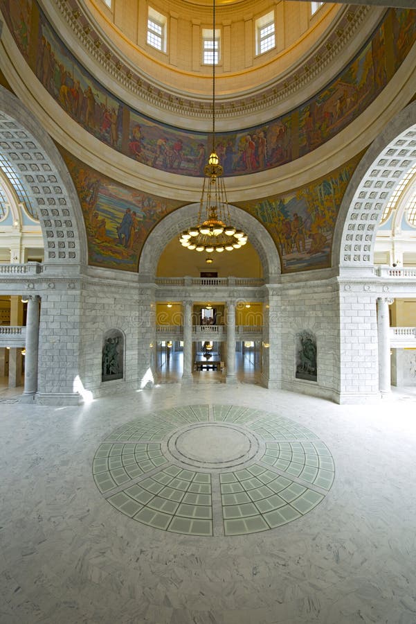 Utah State Capitol Rotunda stock image. Image of capitol - 42006087