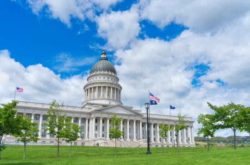 Utah State Capitol, USA stock image. Image of landmark - 95684529
