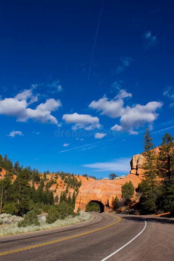 Utah state road 12 stock photo. Image of canyon, road - 24552580