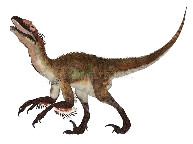 Utahraptor stock illustration. Illustration of isolated - 33069681