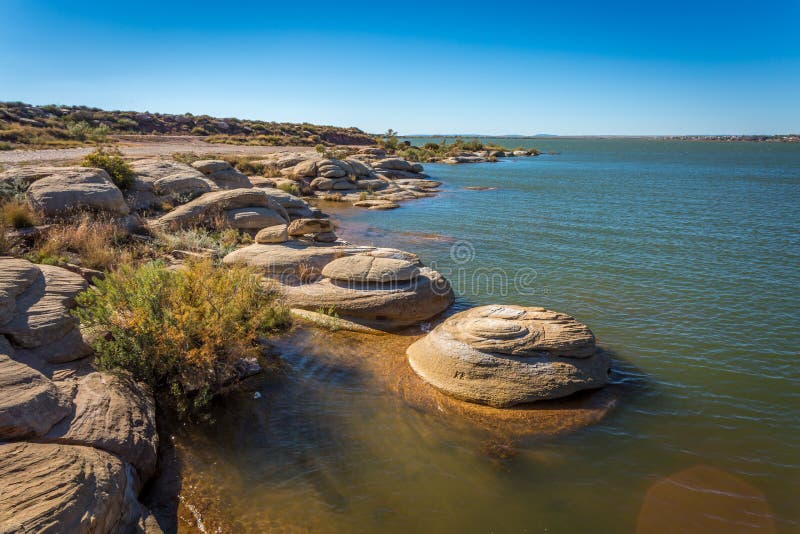Ute Lake Dam imagen de archivo. Imagen de doble, cuatro - 62465275