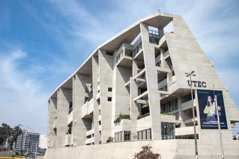 The UTEC University Building in Lima Editorial Stock Image - Image of univesity, vacation: 147387839