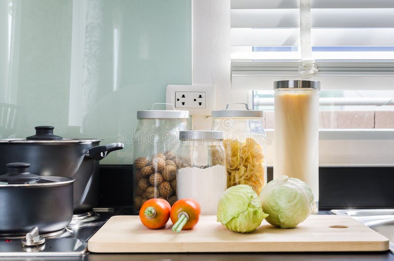 Utensil in kitchen room stock image. Image of vintage - 57550285