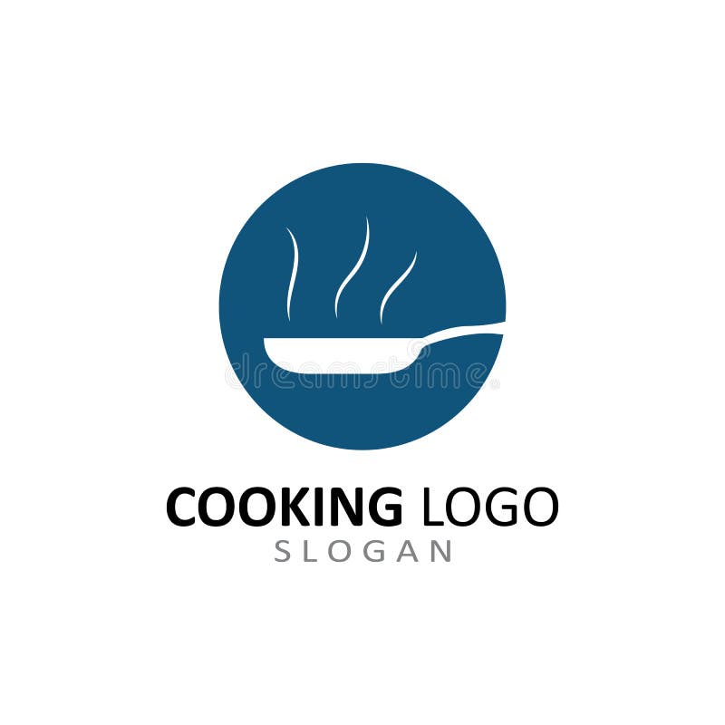 Utensils Logo for Cooking with Concept Vector Template Stock Vector ...