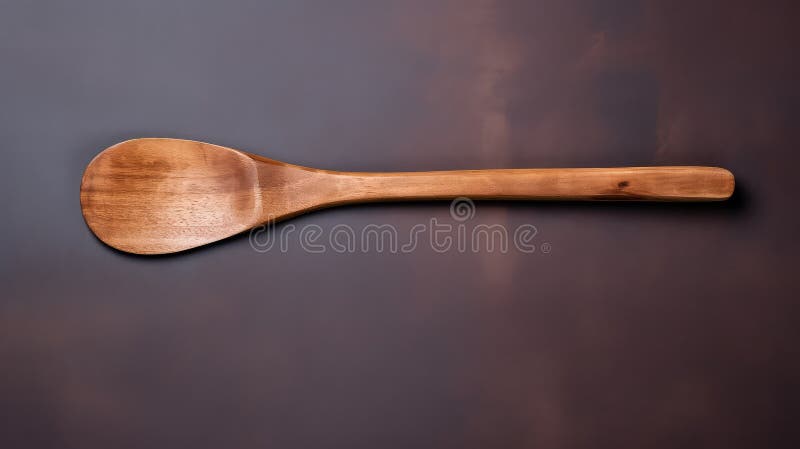 Utensil wooden spatula stock illustration. Illustration of polished ...