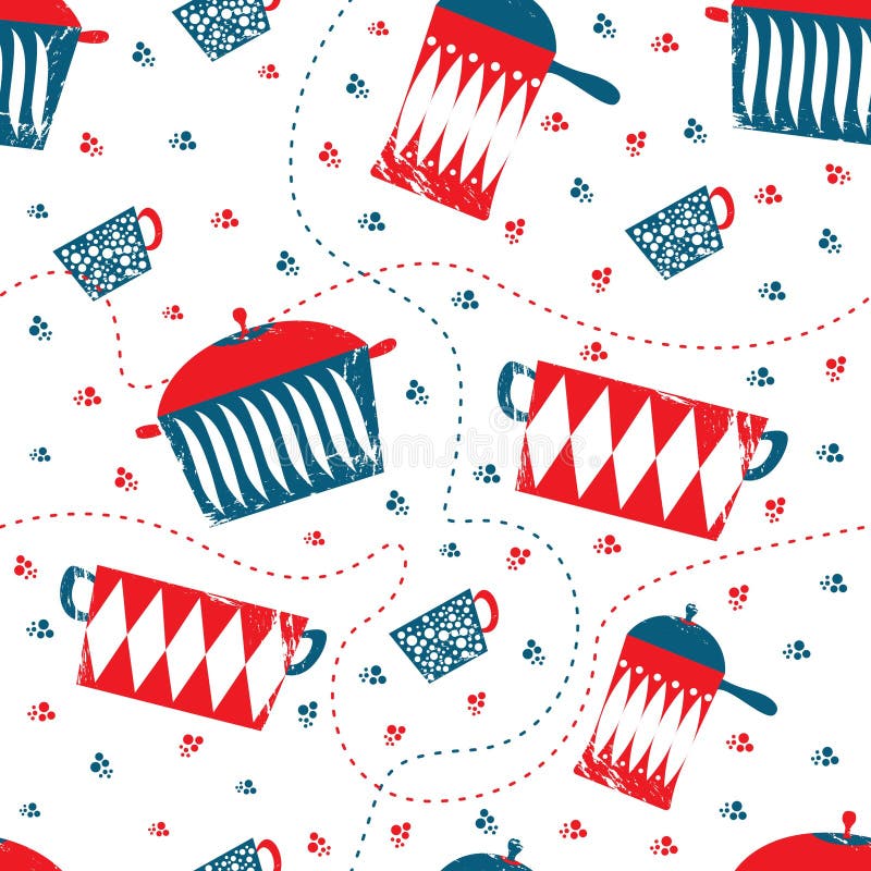 Utensils Background Design. Vector Illustration Decorative Design Stock ...