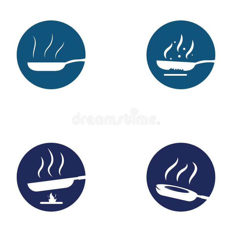 Utensils Logo for Cooking with Concept Vector Template Stock Vector ...