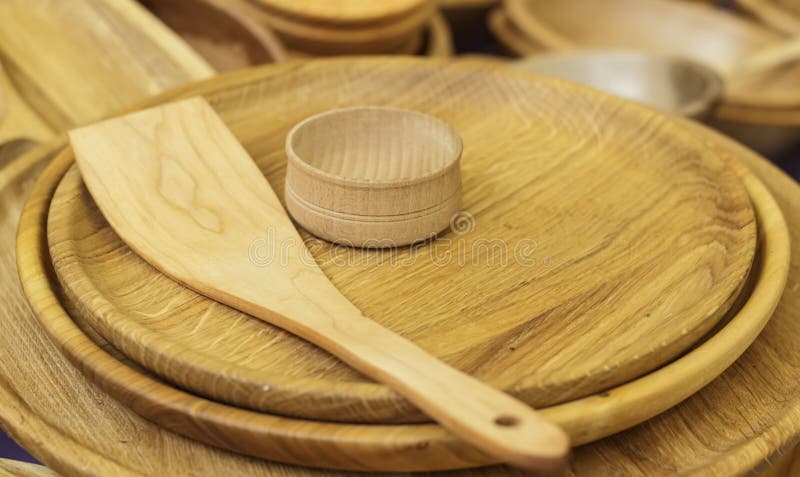 Utensils made of wood stock image. Image of menu, kitchenware - 77800309