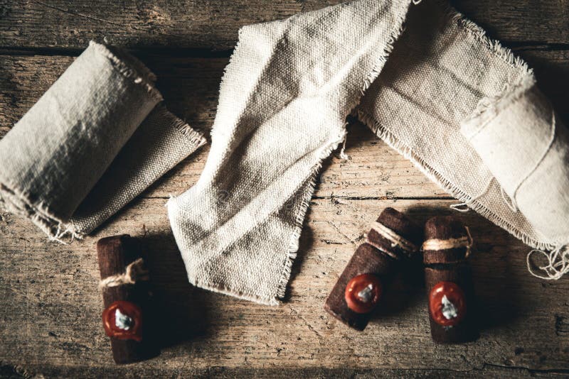 Utensils of a Medic or a Healer in Larp or Rpg Stock Image - Image of ...