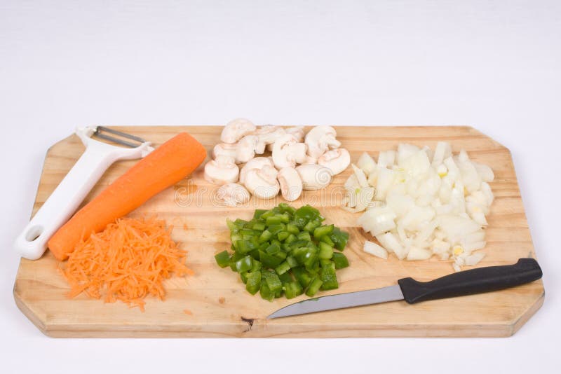 Utensils and vegetables stock image. Image of nourishment - 6134883