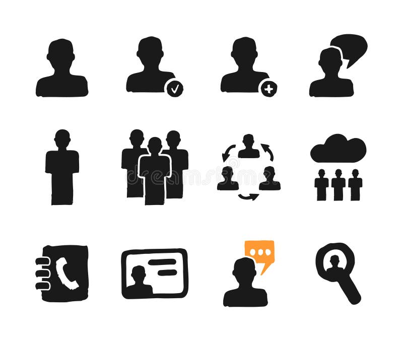 Utente icon8 illustrazione vettoriale. Illustrazione di gruppo - 89713718