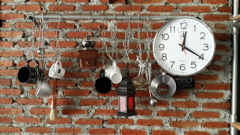 Utilities Hanging on the Wall Editorial Stock Image - Image of hanging ...