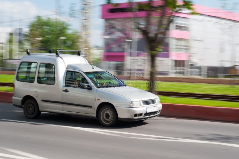 Utility car stock photo. Image of rapid, motion, transportation - 53616098