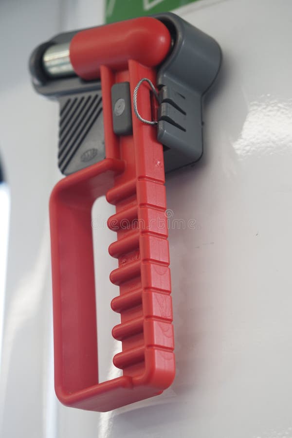 Utility Handle Attached To a Train Wall for Passenger Support Stock ...