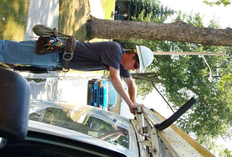 Utility man stock photo. Image of installer, communication - 2671108