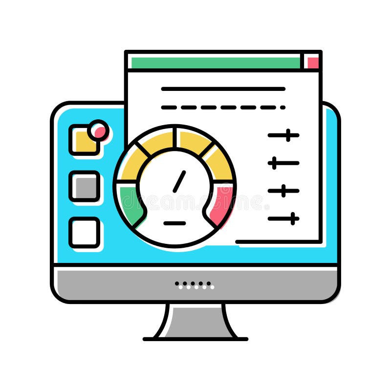 Utility Software Color Icon Vector Illustration Stock Vector ...