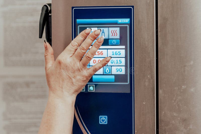 Utility Worker Restaurant Press Button Fridge Control Panel, Cook ...