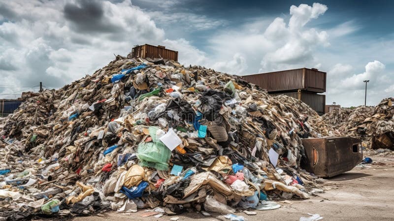 Utilization of Garbage, Waste. Ecological Concept of Separate ...