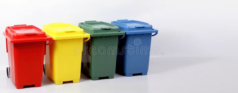 Utilization of Garbage, Waste. Ecological Concept of Separate ...